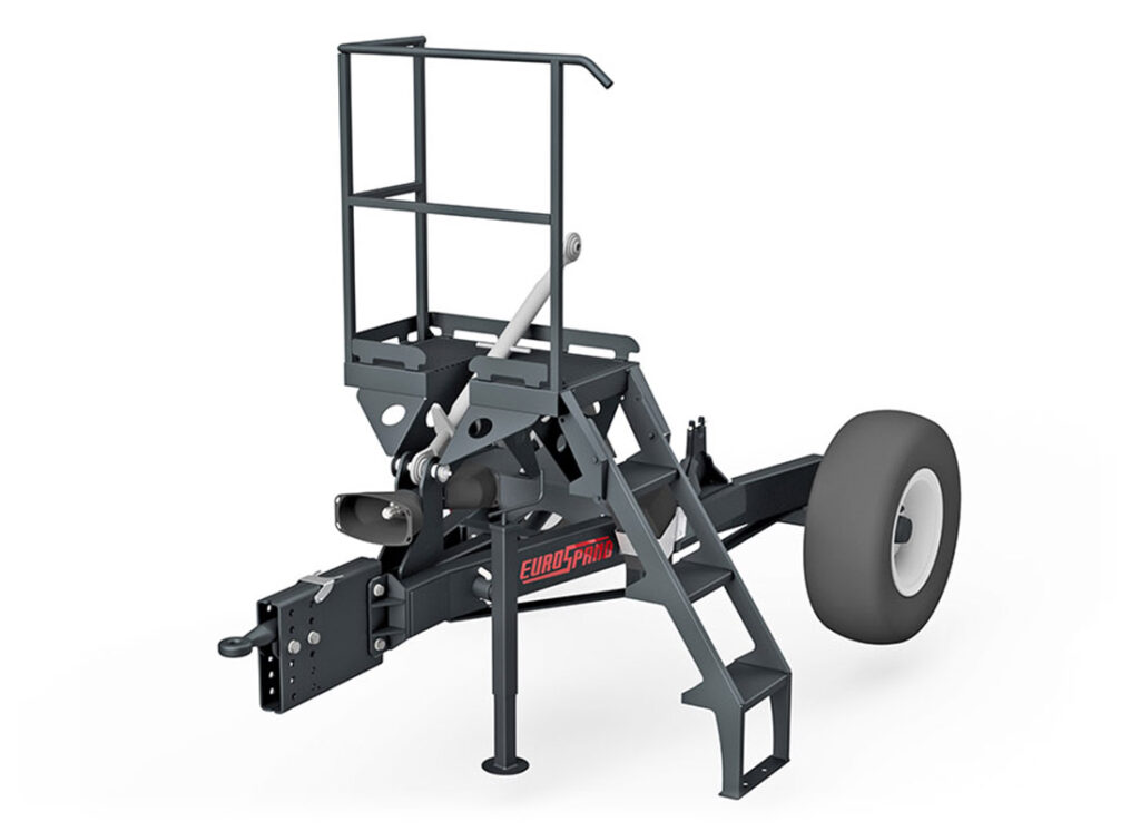 4 T Trolley - Adjustable Track & High Capacity for Fertilizer Spreaders